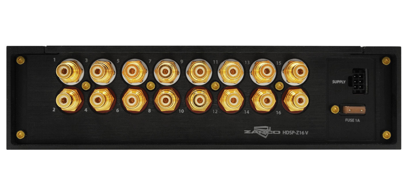 16 Channels DSP with HD Player, ES9038PRO DAC - ZAPCO