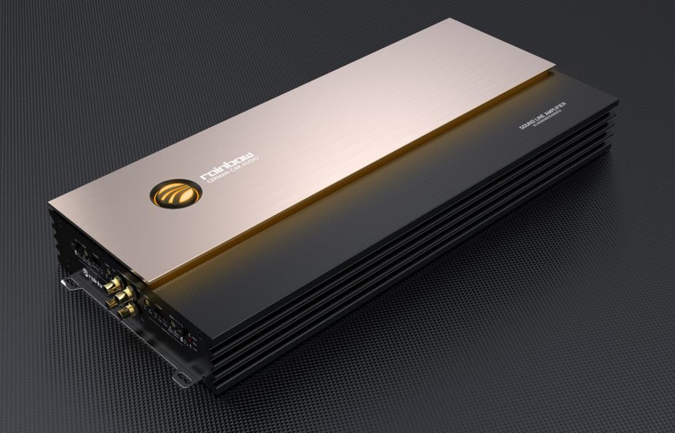 RAINBOW 4 Channel class AB amplifier and distortion auto-detection
